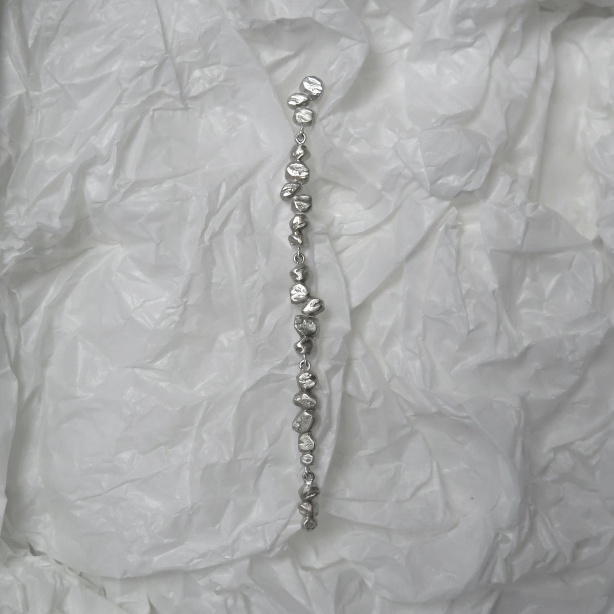 SilverLining Nugget XL Dangle Earring – Pernille Holm Jewellery